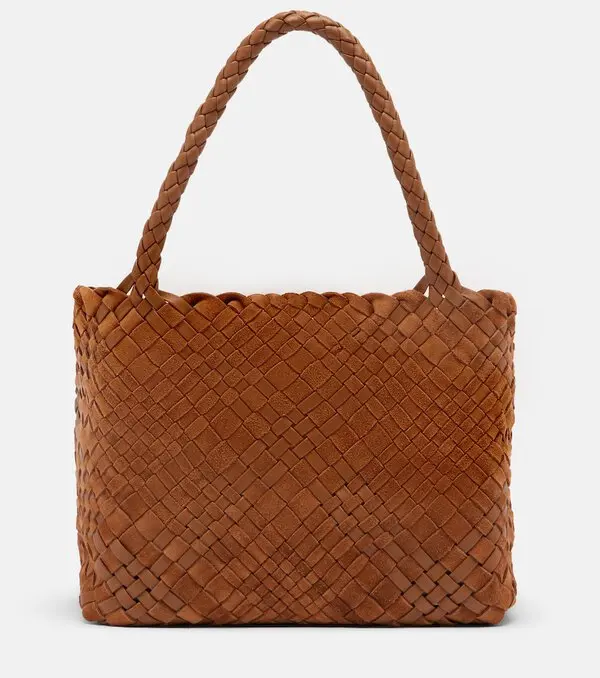 THE ROW Ruth Small Woven Leather Tote