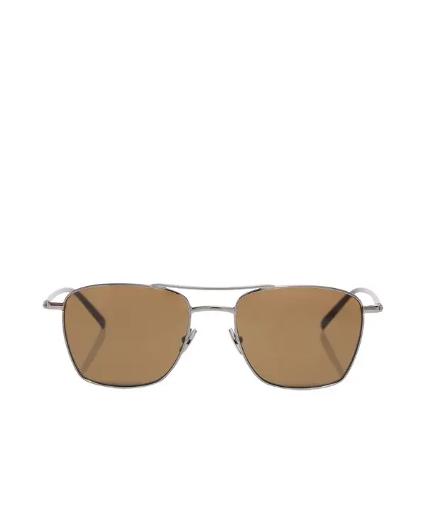Saint Laurent Sl 866 Aviator Sunglasses - Silver