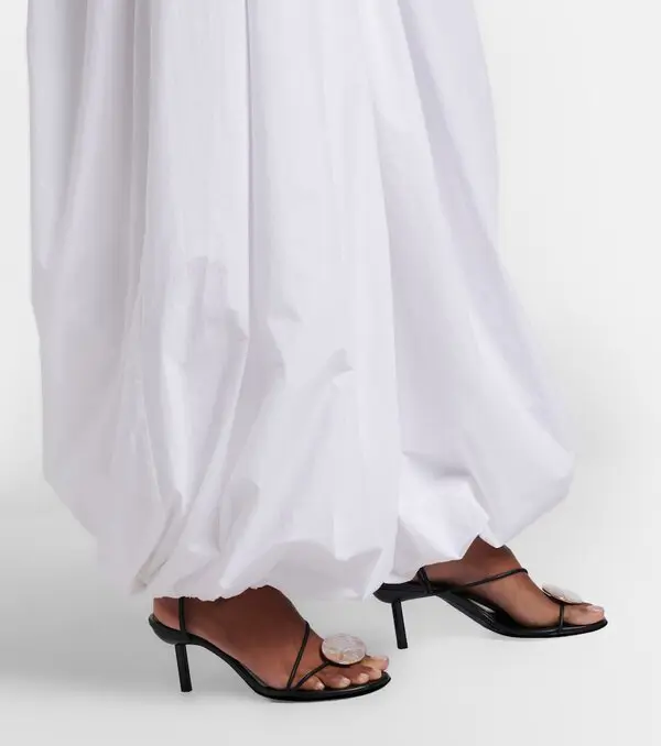 Christopher Esber Cotton Poplin Balloon Pants - White