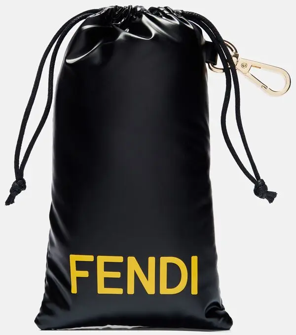 Fendi Ff Diamonds Rectangular Sunglasses