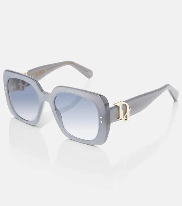 Dior Oblique S1i Square Sunglasses - Grey