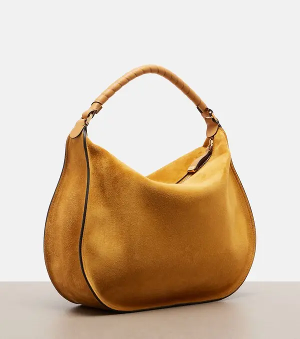 Chloé Marcie Medium Suede Shoulder Bag
