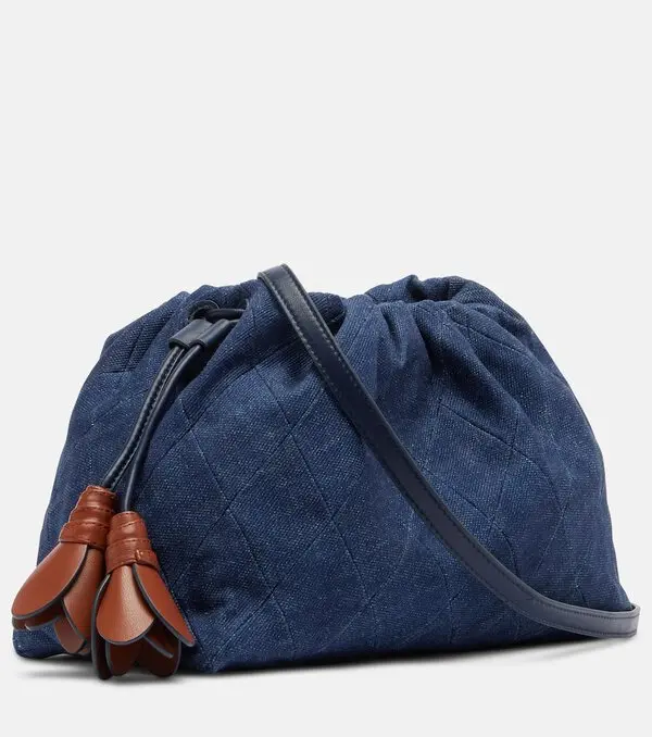 Zimmermann Small Denim Clutch - Blue