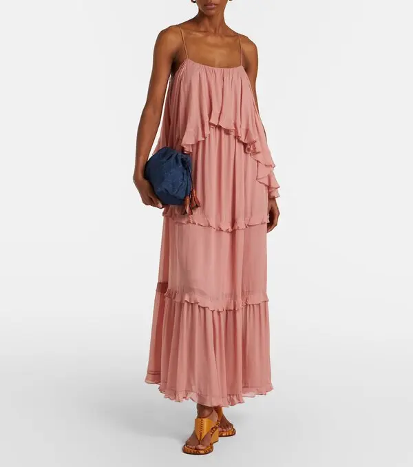 Zimmermann Small Denim Clutch - Blue