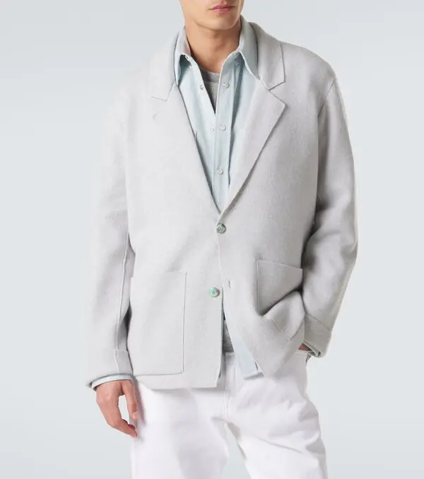 GOD'S TRUE CASHMERE Cashmere Blazer - Grey
