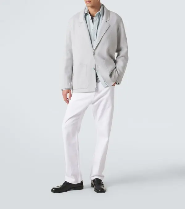 GOD'S TRUE CASHMERE Cashmere Blazer - Grey