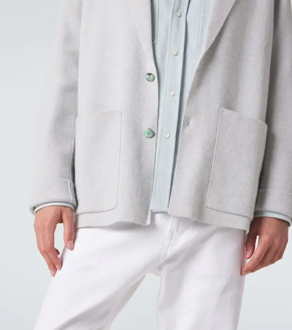 GOD'S TRUE CASHMERE Cashmere Blazer - Grey