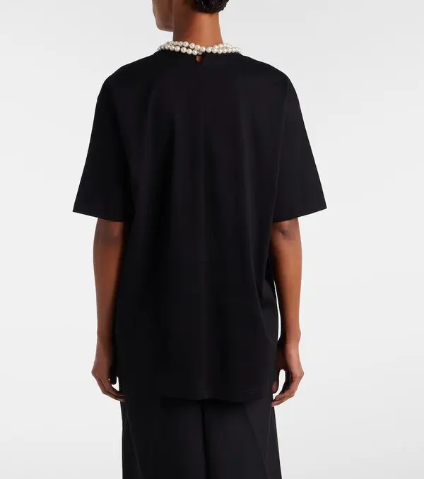 Junya Watanabe Oversized Embellished Cotton T-shirt