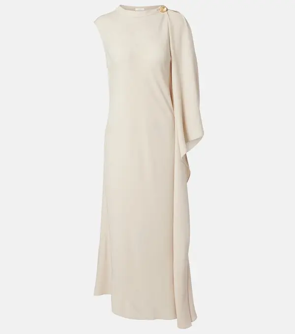 JOSEPH Aly Crêpe Maxi Dress - White