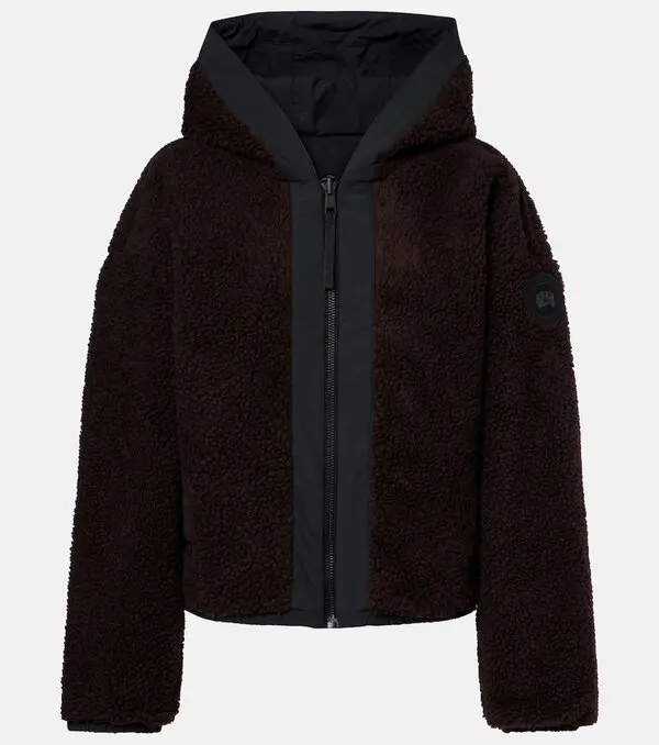 Canada Goose Alberni Reversible Teddy Jacket - Brown