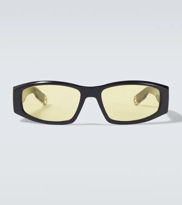 Dior Diorsymbol S1i Rectangular Sunglasses - Black
