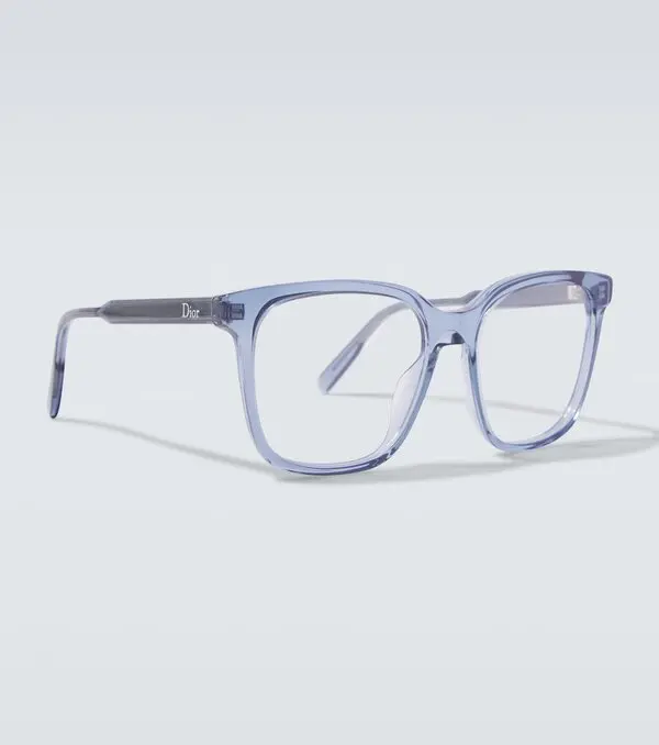 Dior Square Glasses - Blue