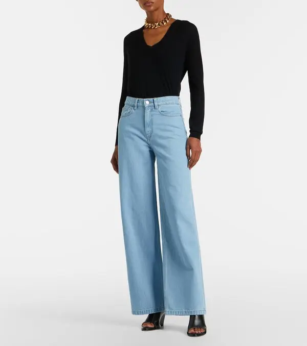 JOSEPH Zamtam Wide-leg Jeans