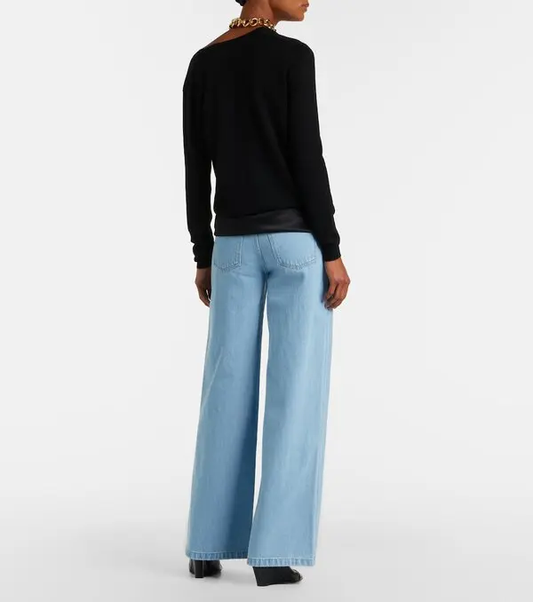 JOSEPH Zamtam Wide-leg Jeans