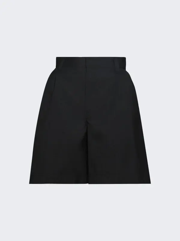 Bottega Veneta Charcoal Melange Shorts