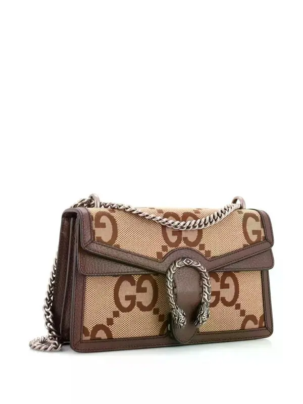 Gucci Dionysus Small Shoulder Bag Jumbo Gg Canvas