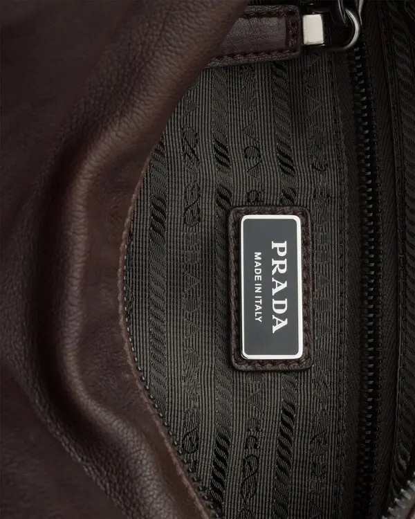 Prada Leather Bag - Brown