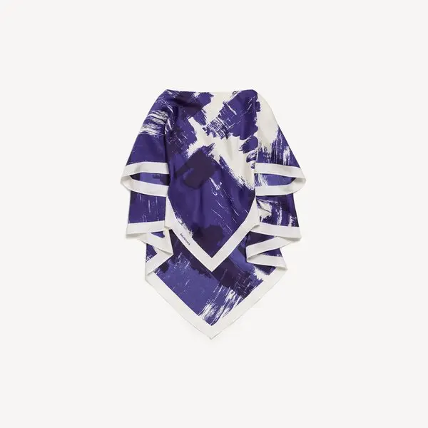 Balenciaga Paintbrush Cape Top