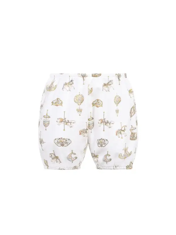 ATELIER CHOUX Printed Cotton Bloomer - Multi