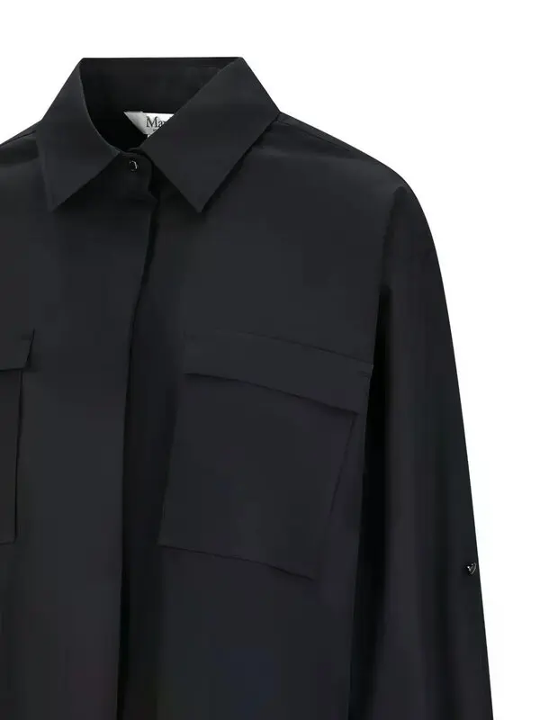 Max Mara Flap-pocket Shirt - Black