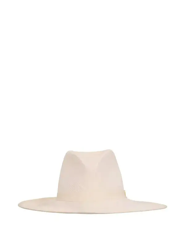 Max Mara Ribbon Hat - White