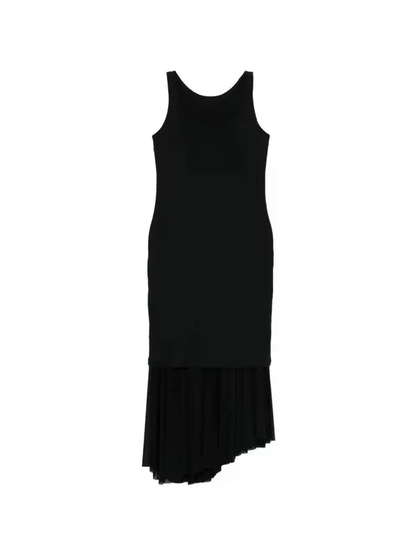 JNBY Asymmetric-hem Dress - Black