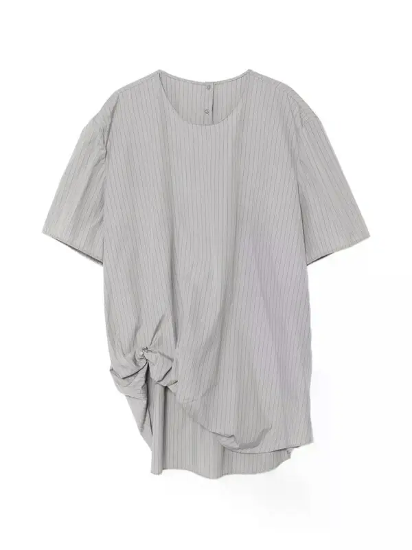JNBY Pinstripe Blouse - Grey