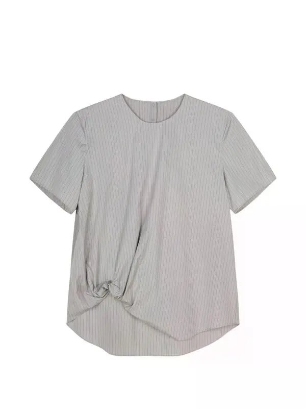 JNBY Pinstripe Blouse - Grey