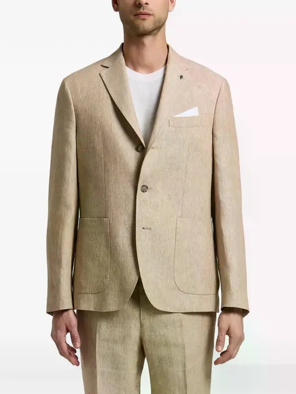 Peserico Single-breasted Patch-pocket Jacket