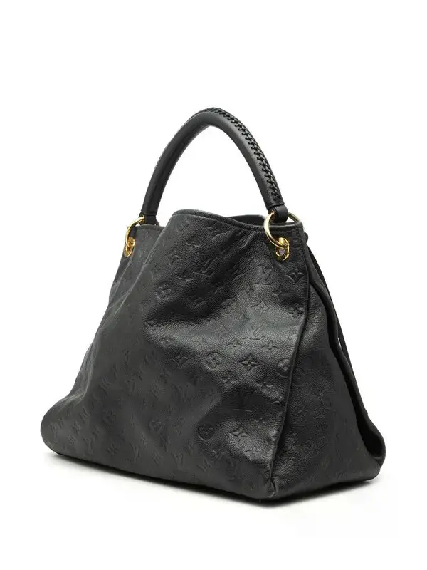 LOUIS VUITTON 2012 Monogram Empreinte Artsy Mm Hobo Bag - Blue