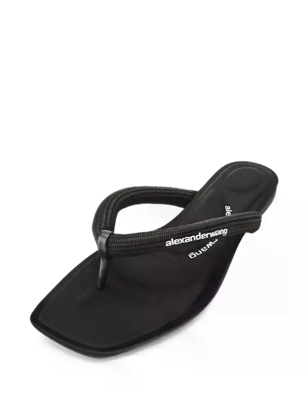 Alexander Wang Jenna Tubular Flat Thong Sandals