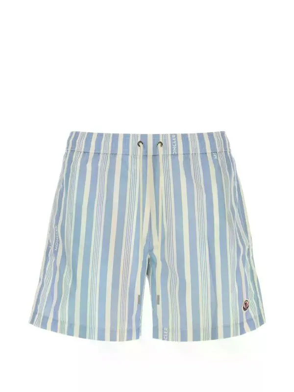 Moncler Striped Swimming Shorts - Blue