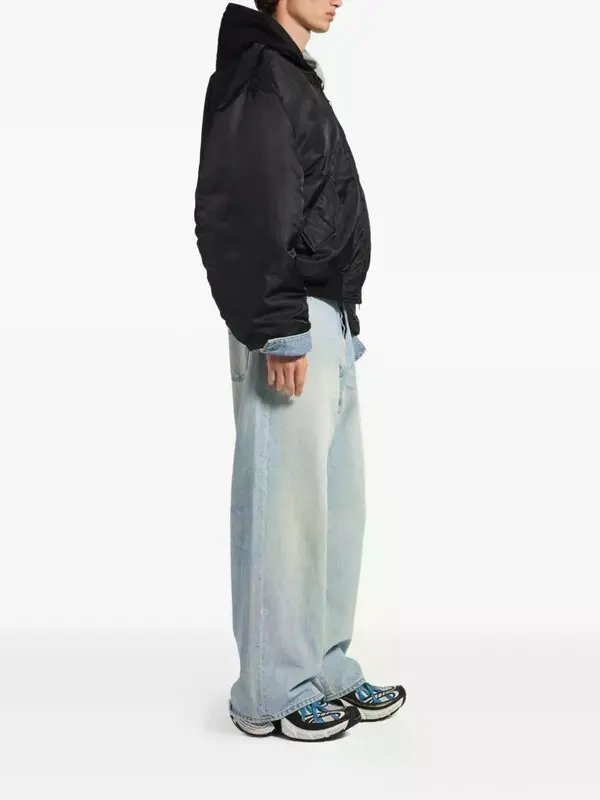 Balenciaga Patch-pocket Denim Shirt