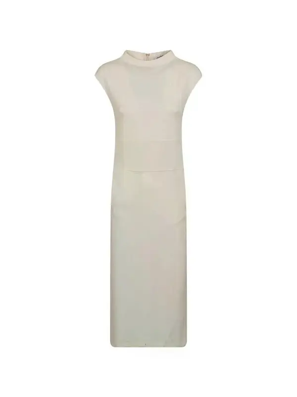 Max Mara Panelled Cap-sleeve Dress