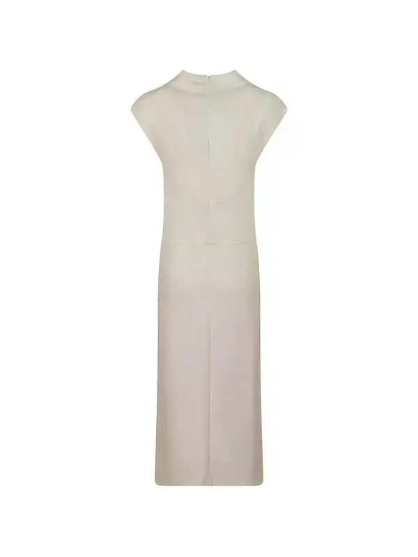 Max Mara Panelled Cap-sleeve Dress