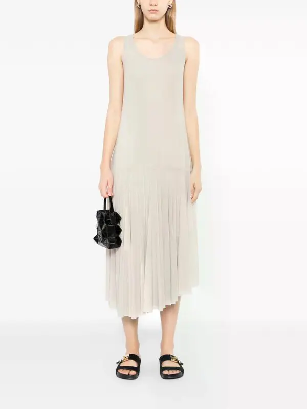 JNBY Asymmetric-hem Dress - Neutrals
