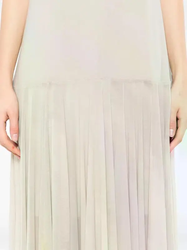 JNBY Asymmetric-hem Dress - Neutrals