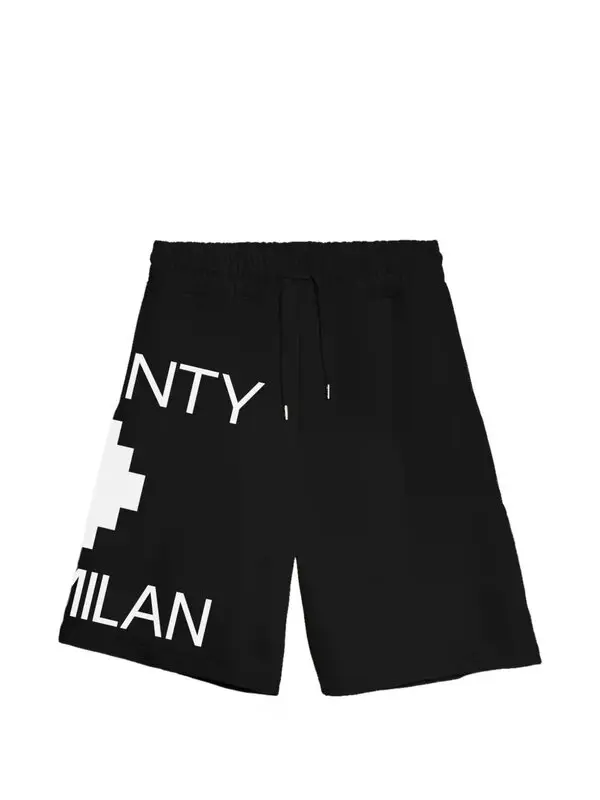 COUNTY OF MILAN Graphic Print Track Shorts