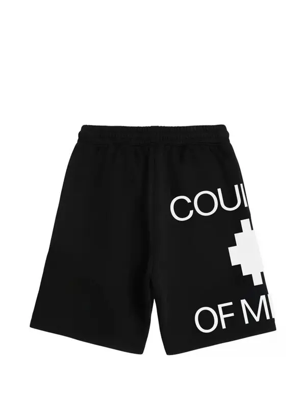 COUNTY OF MILAN Graphic Print Track Shorts
