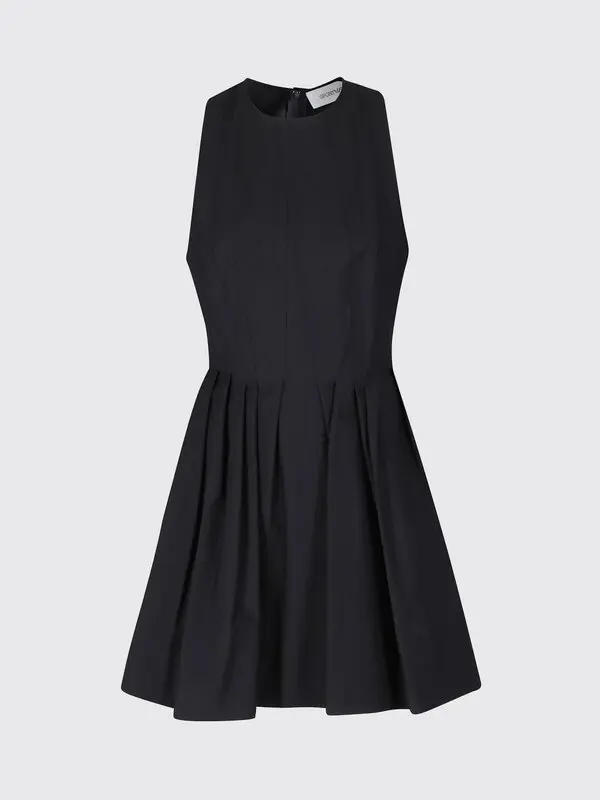 Sportmax Sleeveless Fit & Flare Dress - Black