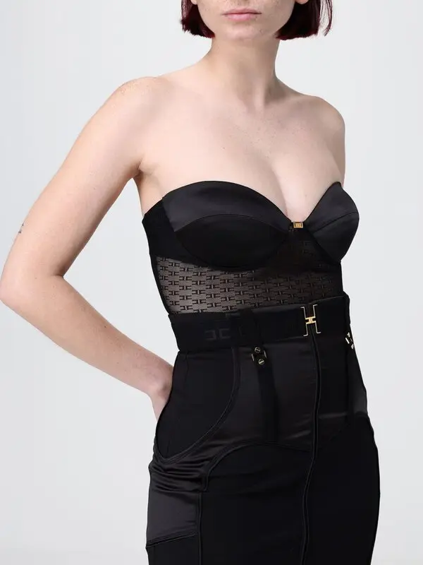 Elisabetta Franchi Strapless Bodysuit