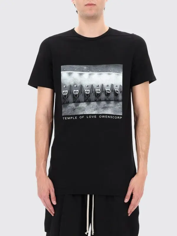 Rick Owens Printed Cotton T-shirt