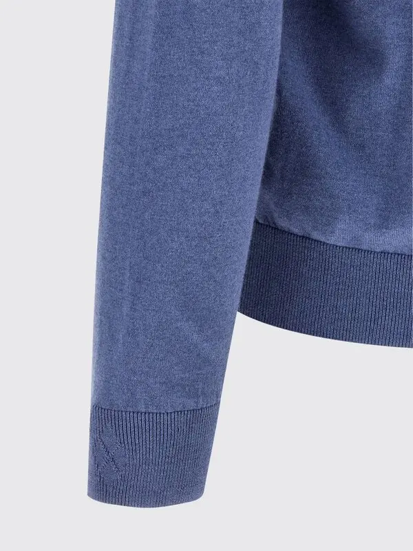 BALLANTYNE Diamond Pattern Cotton And Cashmere Cardigan