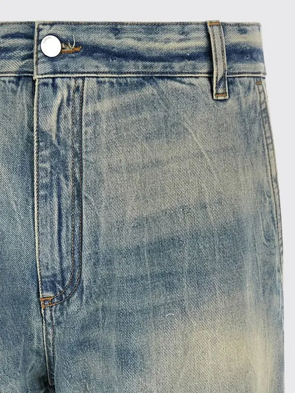 Amiri Vintage Denim Wide-leg Jeans - Blue