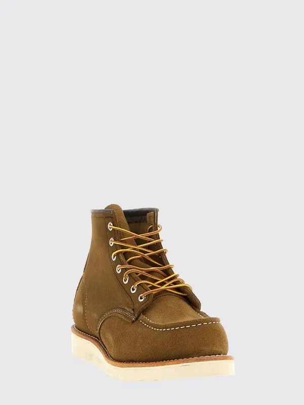 Red Wing Suede Moc Toe Chukka Boots - Green