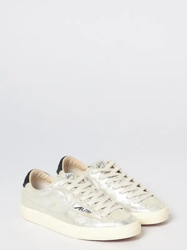 AUTRY Metallic Leather Sneakers