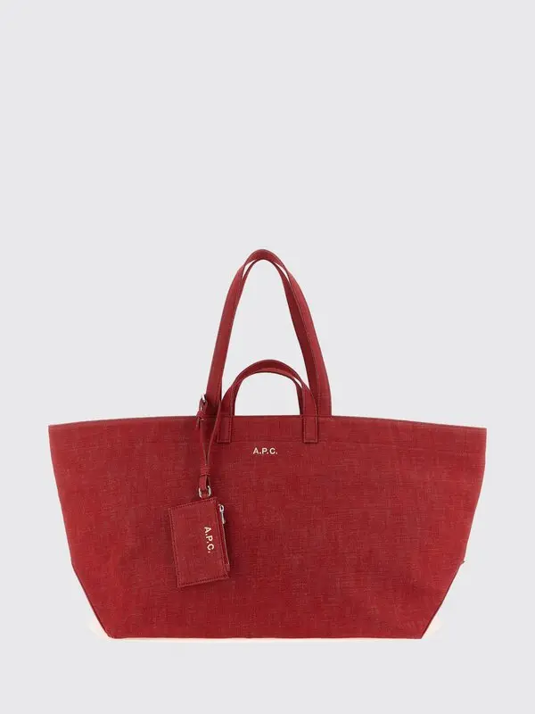 A.p.c. Tote Bag - Red