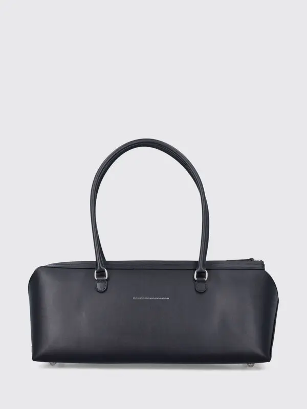 MAISON MARGIELA Leather Shoulder Bag With Numeric Logo