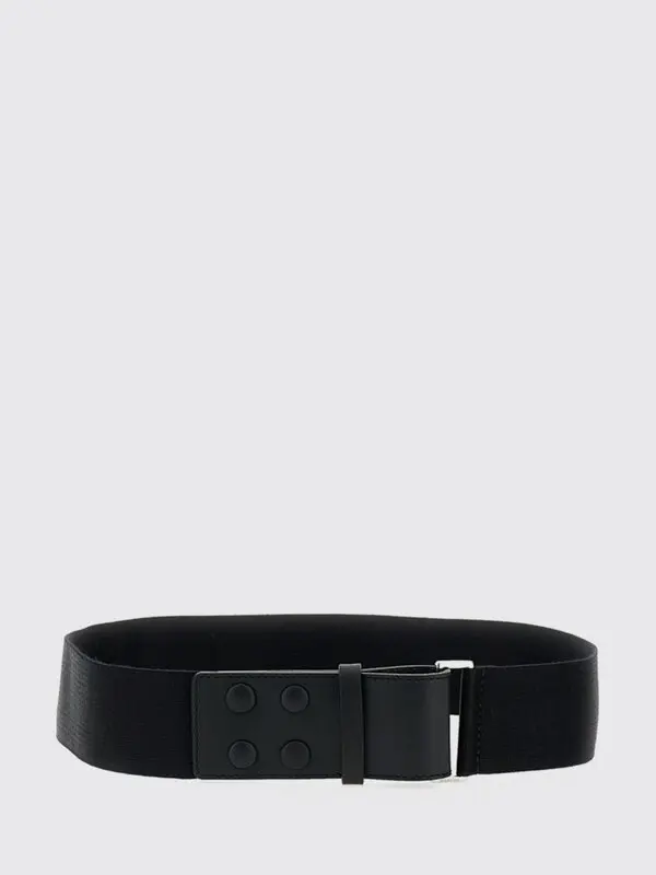 Max Mara Stretch Viscose Belt - Black