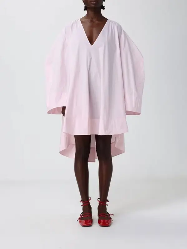 Jacquemus Cotton Blend Dress - Pink
